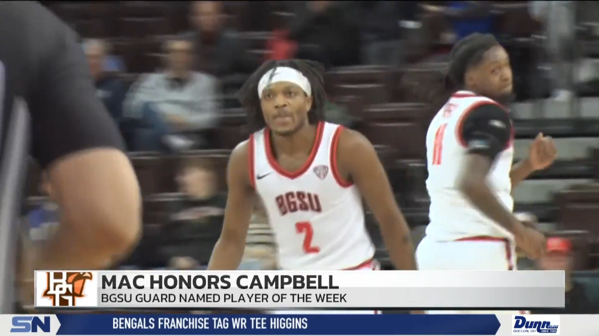 Javontae Campbell a Two-Time MAC Player of the Week | BCSN