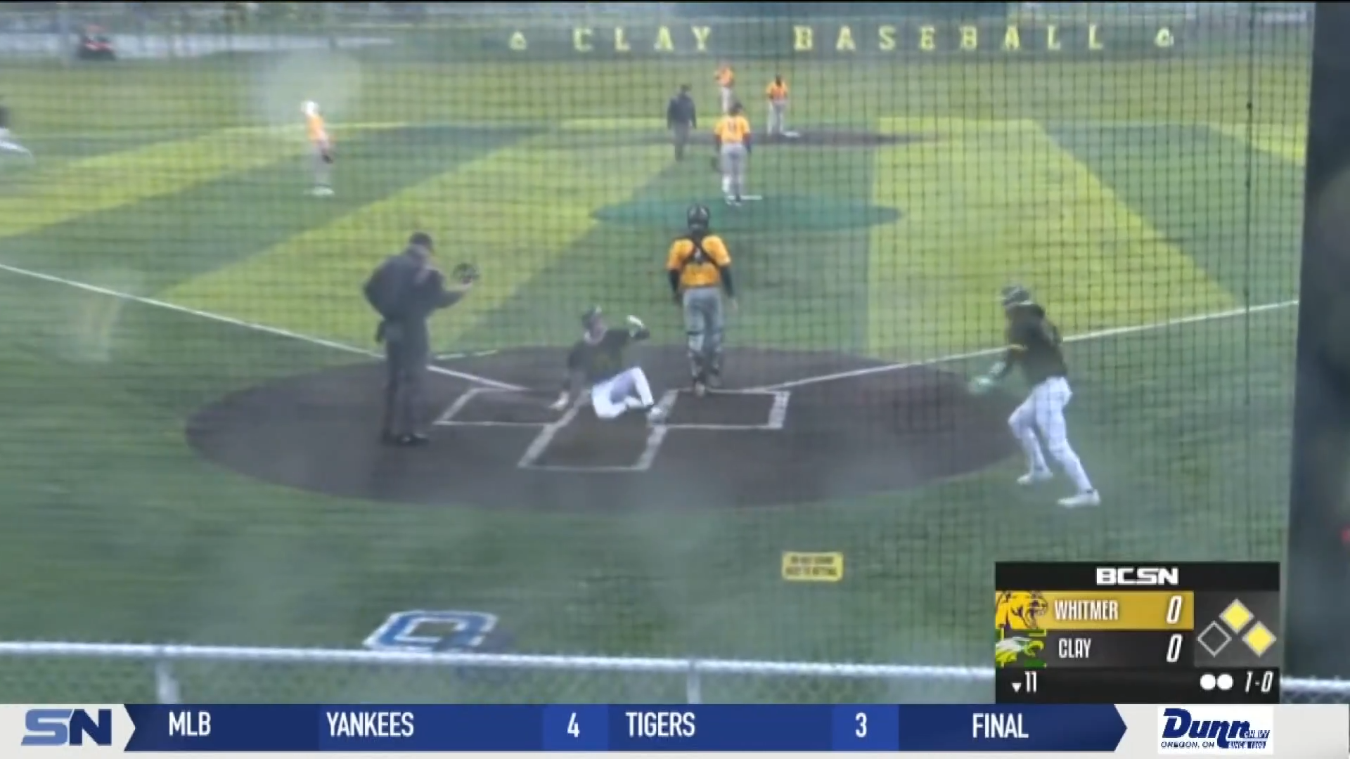 Clay Punches Out Whitmer in 11 Innings | BCSN