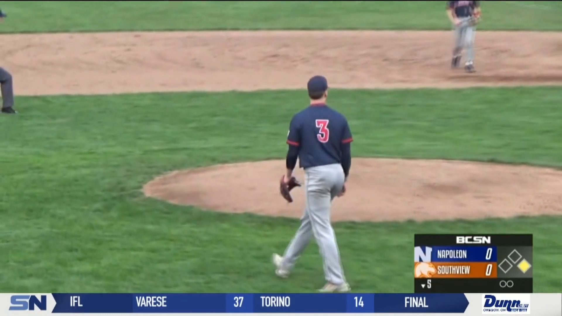 Napoleon Wins a Thrilling Pitcher's Battle 1-0 | BCSN