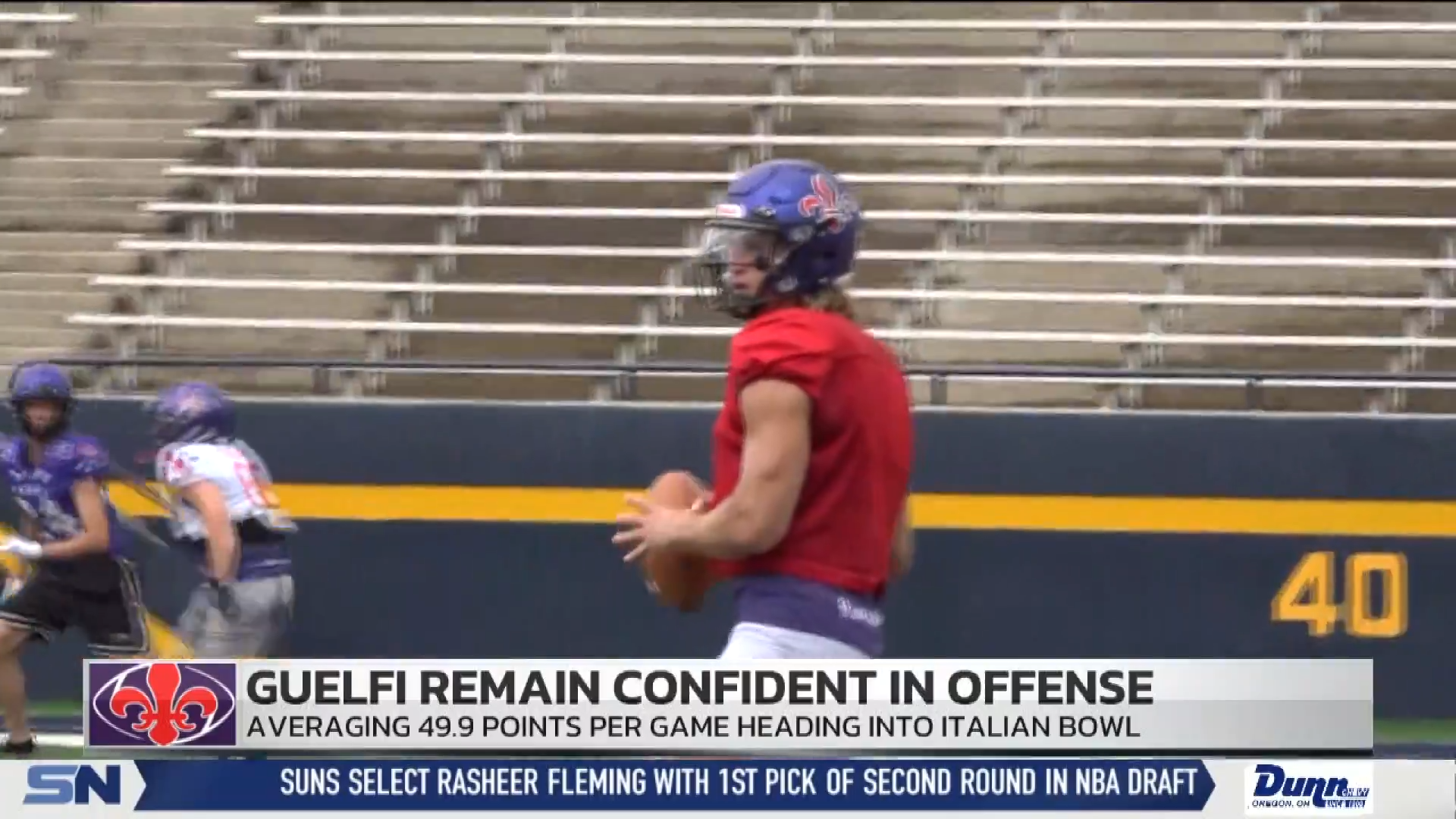 Firenze Guelfi Confident In Offense Ahead Of Italian Bowl | BCSN