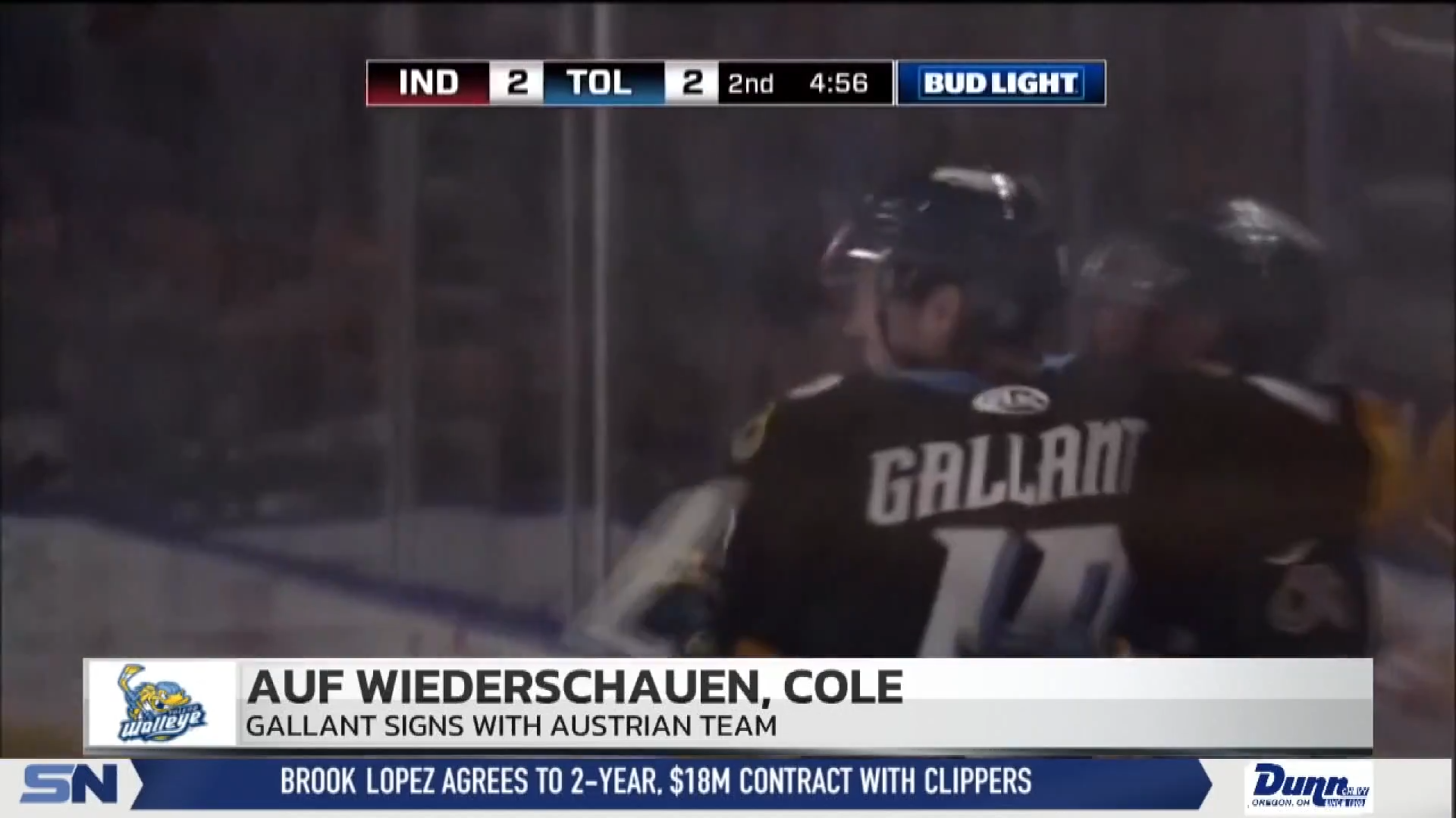 Walleye Forward Cole Gallant Signs with Austrian Team | BCSN