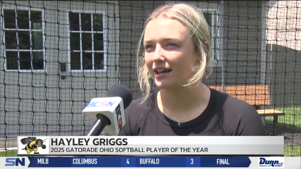 Hayley Griggs Reflects on Gatorade Ohio Player of the Year Award | BCSN