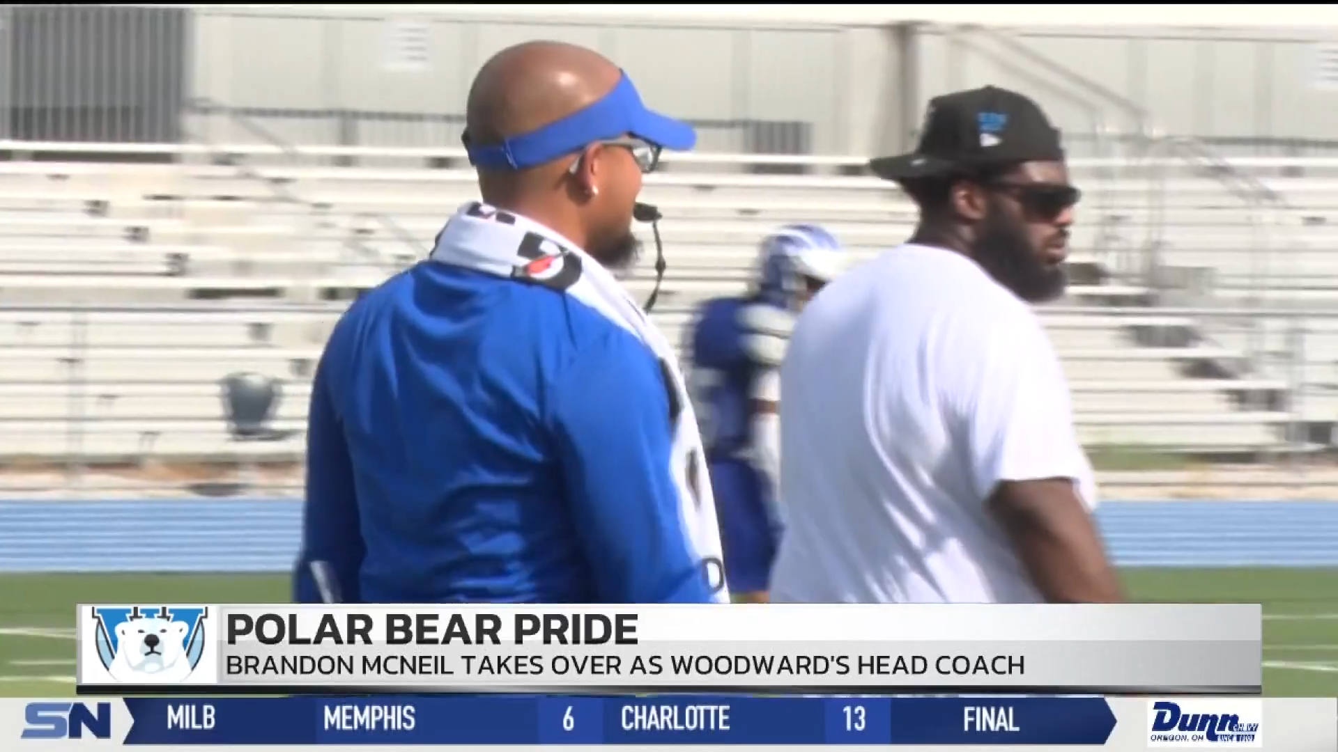 Brandon McNeil Settling in as Woodward Football Head Coach | BCSN
