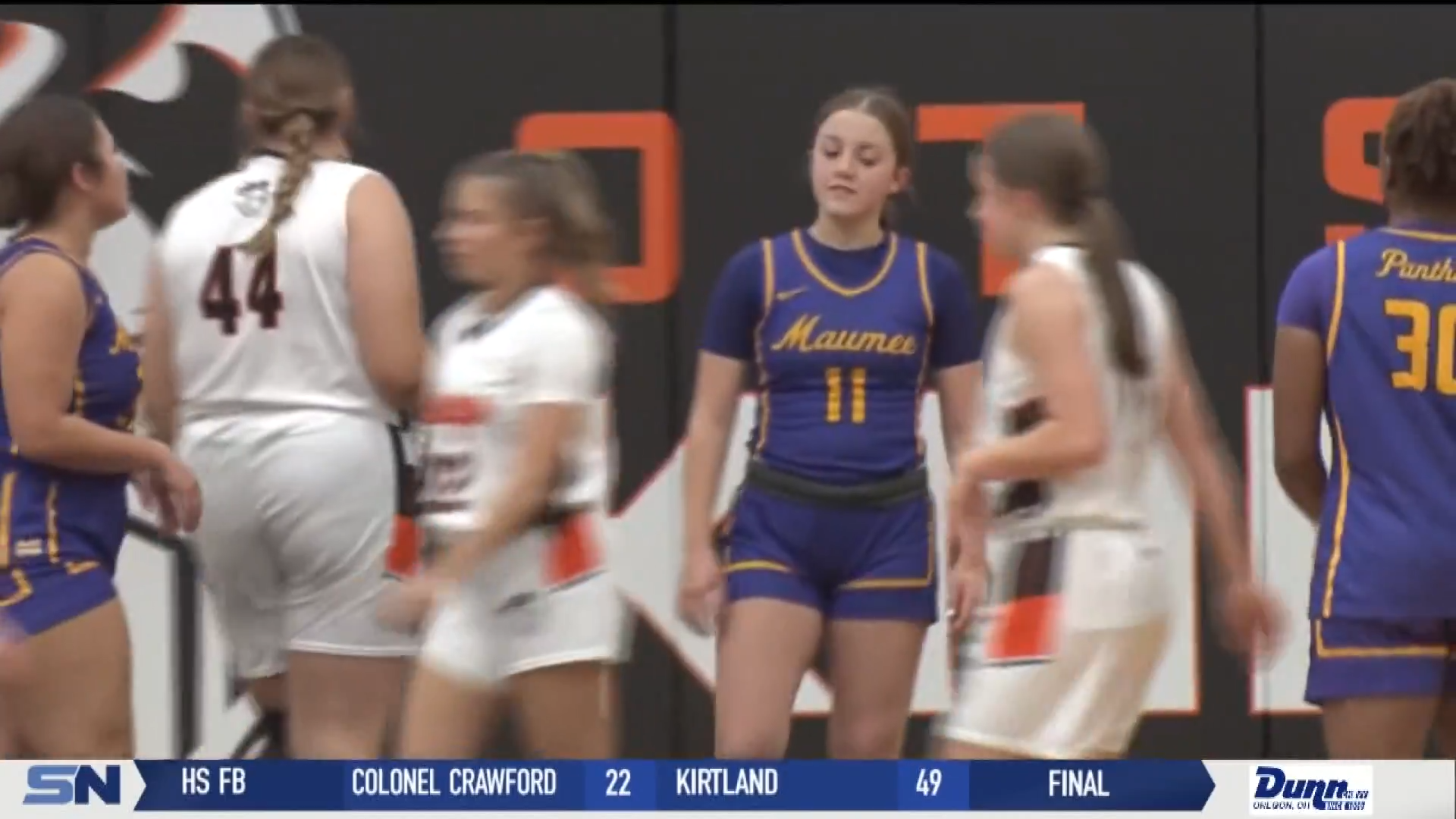 Maumee Earns NBC Girls Basketball Win at Otsego | BCSN