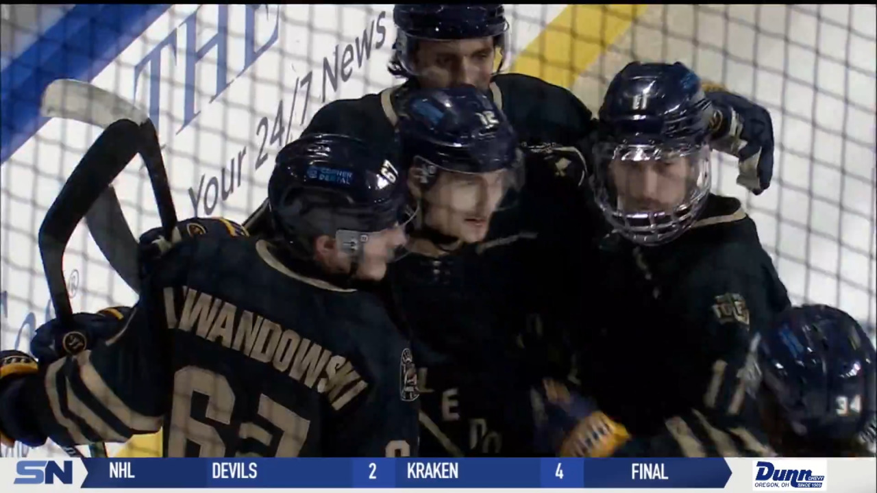 Dickinson's Two Goals Power Walleye to 3-2 Win | BCSN
